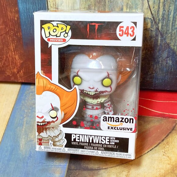 Funko | Toys | New Funko Pop It Pennywise 543 Amazon Exclusive Edition ...
